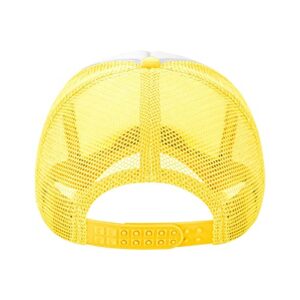 GIMLY Mclaren-F1-Logo- Hats Baseball Cap Baseball Hat Unisex Adjustable Fashion Outdoors Mesh Hat Sunhat Yellow