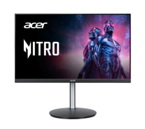 acer nitro xfa243y sbiipr 23.8” full hd (1920 x 1080) va gaming monitor | amd freesync premium technology | 165hz refresh rate | 1ms vrb | hdr 10 | 1 display port 1.2 & 2 hdmi 2.0 ports,black