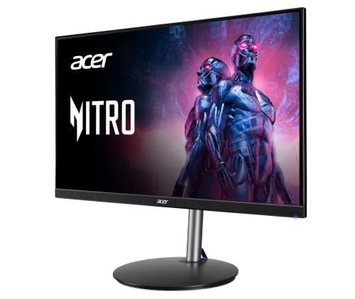 Acer Nitro XFA243Y Sbiipr 23.8” Full HD (1920 x 1080) VA Gaming Monitor | AMD FreeSync Premium Technology | 165Hz Refresh Rate | 1ms VRB | HDR 10 | 1 Display Port 1.2 & 2 HDMI 2.0 Ports,Black