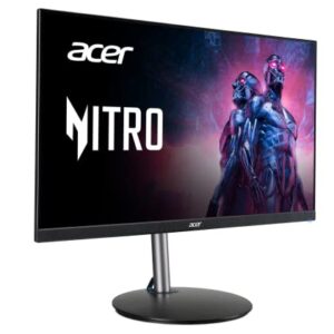 Acer Nitro XFA243Y Sbiipr 23.8” Full HD (1920 x 1080) VA Gaming Monitor | AMD FreeSync Premium Technology | 165Hz Refresh Rate | 1ms VRB | HDR 10 | 1 Display Port 1.2 & 2 HDMI 2.0 Ports,Black