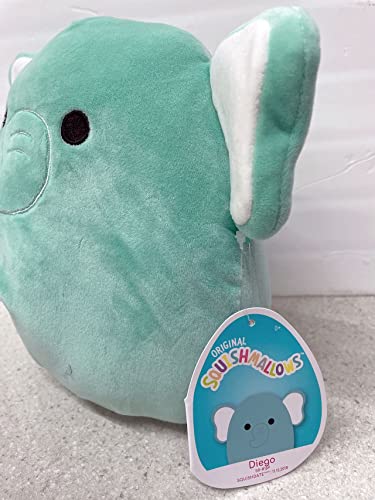 Squishmallows 8'' Farm and Sealife Squad Stuffed Animal Plush Toy for Birthday (Diego) (s8-#343)