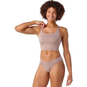 smartwool intraknit strappy bra - women's sandstone, l