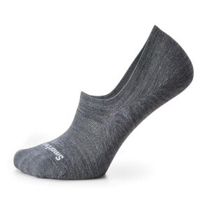 smartwool everyday no show medium gray s