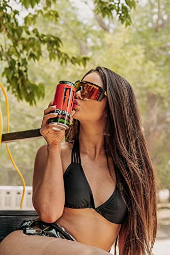 Monster Rehab Watermelon + Energy, Energy Drink, 15.5 Ounce (Pack of 15)