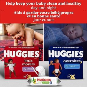 Huggies Overnites Nighttime Baby Diapers, Size 7 (41+ lbs), 68 Ct