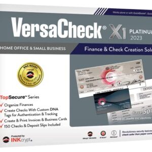 VersaCheck X1 Platinum 2023 - Finance and Check Creation Software