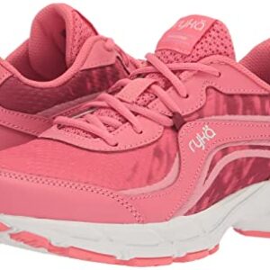 Ryka Women's Imagine Walking Shoe Sneaker, Watermelon Pink, 10 Wide