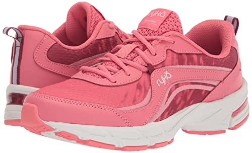 Ryka Women's Imagine Walking Shoe Sneaker, Watermelon Pink, 10 Wide