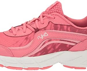 Ryka Women's Imagine Walking Shoe Sneaker, Watermelon Pink, 10 Wide