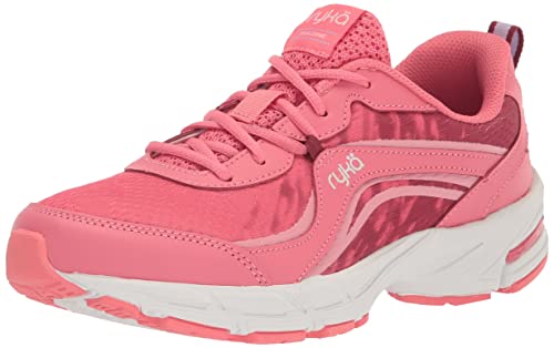 Ryka Women's Imagine Walking Shoe Sneaker, Watermelon Pink, 10 Wide