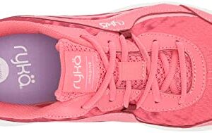 Ryka Women's Imagine Walking Shoe Sneaker, Watermelon Pink, 10 Wide