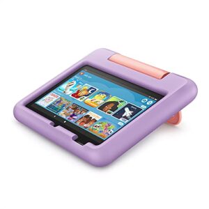 Amazon Kid-Proof Case for Fire 7 tablet (Only compatible with 12th generation tablet, 2022 release) - Purple