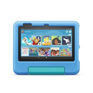 Amazon Kid-Proof Case for Fire 7 tablet (Only compatible with 12th generation tablet, 2022 release) - Blue