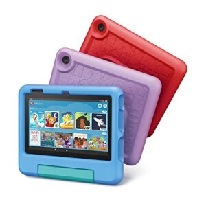 Amazon Kid-Proof Case for Fire 7 tablet (Only compatible with 12th generation tablet, 2022 release) - Blue