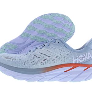 HOKA ONE ONE Clifton 8 Womens Shoes Size 11, Color: Blue Fog/Plein Air