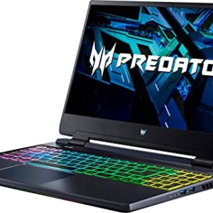 Acer Predator Helios 300 Gaming Laptop 15.6" FHD IPS 165Hz Display 12th Gen Intel 14-Core i7-12700H GeForce RTX 3060 RGB Backlit USB-C Thunderbolt 4 HDMI2.1 + HDMI Cable (16GB RAM | 512GB PCIe SSD)