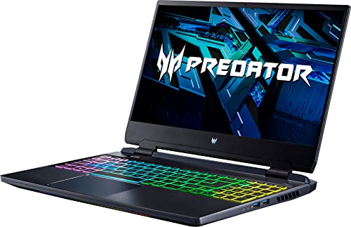 Acer Predator Helios 300 Gaming Laptop 15.6" FHD IPS 165Hz Display 12th Gen Intel 14-Core i7-12700H GeForce RTX 3060 RGB Backlit USB-C Thunderbolt 4 HDMI2.1 + HDMI Cable (16GB RAM | 512GB PCIe SSD)