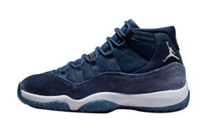 jordan womens air 11 velvet wmns ar0715 441 midnight navy - size 9.5w