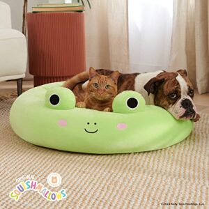 Squishmallows 20-Inch Wendy Frog Pet Bed - Small Ultrasoft Official Squishmallows Plush Pet Bed