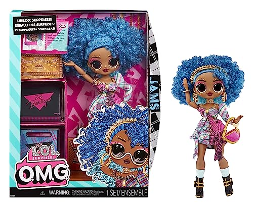 L.O.L. Surprise! LOL Surprise OMG Jams Fashion Doll with Multiple Surprises and Fabulous Accessories – Great Gift for Kids Ages 4+