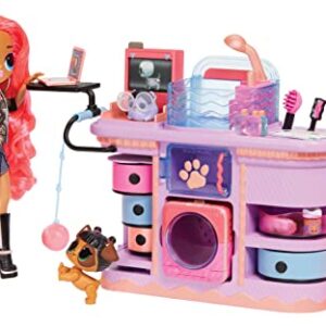 L.O.L. Surprise! LOL Surprise OMG Rescue Vet Set with 45+ Surprises Including Color Change Features, 2 New Pets, and Exclusive Fashion Doll, Dr. Heart - Great Gift for Kids Ages 4+