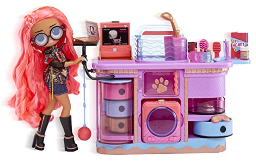 L.O.L. Surprise! LOL Surprise OMG Rescue Vet Set with 45+ Surprises Including Color Change Features, 2 New Pets, and Exclusive Fashion Doll, Dr. Heart - Great Gift for Kids Ages 4+