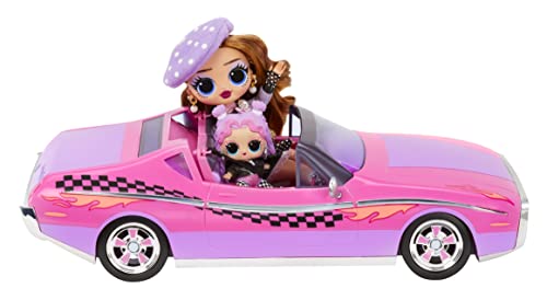 L.O.L. Surprise! LOL Surprise City Cruiser, Pink and Purple Sports Car with Fabulous Features and an Exclusive Doll - Great Gift for Kids Ages 4+