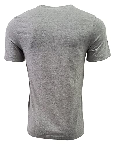 Nike Men's Sportswear Tee Just Do It Swoosh (X-Large, Grey Heather/Black)