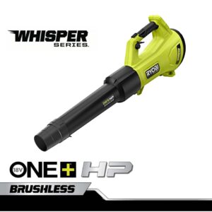 ONE+ HP 18V Brushless Whisper Series 130 MPH 450 CFM Cordless Battery Leaf Blower (Tool Only)