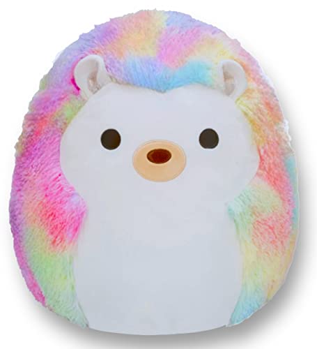 Squishmallows Rare 16-Inch Bowie The Hedgehog Fuzzamallow Plush - Add Bowie to Your Squad, Ultrasoft Stuffed Animal Large Plush Toy, Official Kellytoy Plush