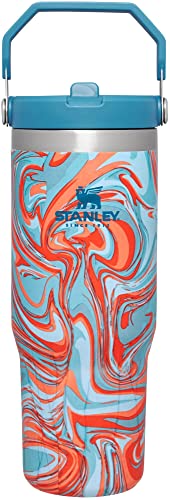 Stanley IceFlow™ Flip Straw Tumbler 30oz Pool Swirl