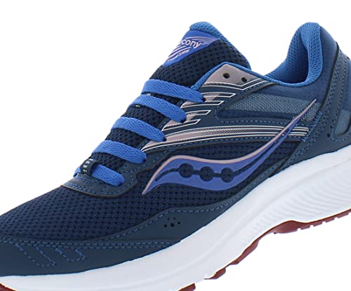 Saucony Women's Cohesion 15 Running Shoe, Navy, 9 M US