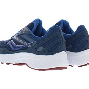 Saucony Women's Cohesion 15 Running Shoe, Navy, 9 M US