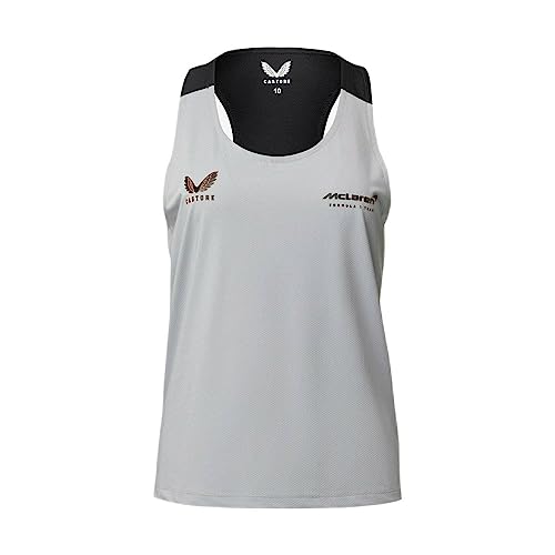 McLaren F1 Women's Performance Tank Top Vest Grey