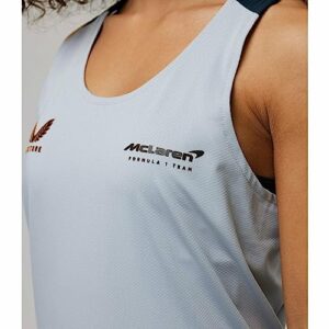 McLaren F1 Women's Performance Tank Top Vest Grey