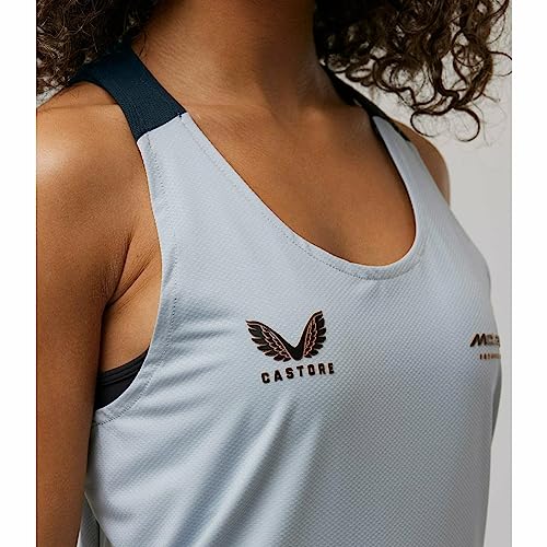 McLaren F1 Women's Performance Tank Top Vest Grey