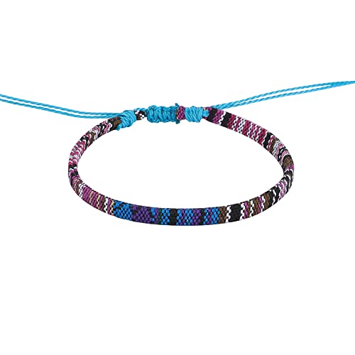 5pcs Surfer Beach Bracelet Ankle Set Men Women, Bracelets For Men, Men's Bracelets Rope Handmade Boho Summer Waterproof Ankle Bracelets for Women Woven Bracelets Ethnic Hippie, Friendship Bracelets