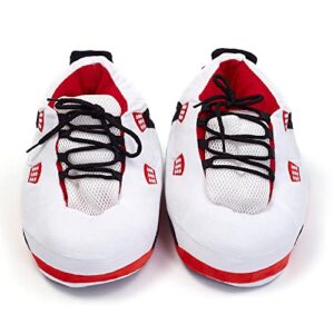 EXIGENT Sneaker Slippers Kicks Shoes Adult | Men and Women | Unisex Christmas Summer (JWhite4)