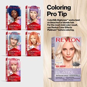 Revlon Permanent Hair Color ColorSilk Digitones with Keratin, 92D Pastel Lavender (Pack of 1)