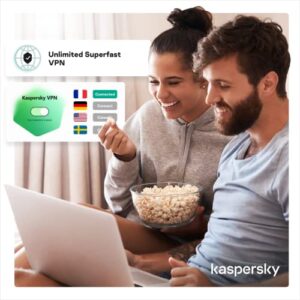 Kaspersky Premium Total Security 2023 | 1 Device | 2 Years | Anti-Phishing and Firewall | Unlimited VPN | Password Manager | Parental Controls | 24/7 Support | PC/Mac/Mobile | Online Code