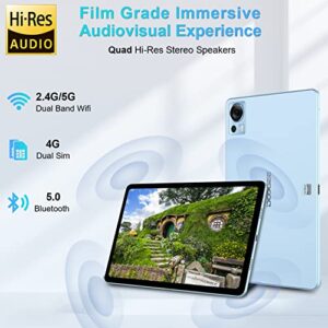 DOOGEE T20 Android Tablet,10.4'' 2K Tablet,15GB+256GB, Hi-Res Quad Speakers, Octa-core Gaming Tablet, 8300mAh Battery, 2.4G/5G WiFi Tablet Android 12, TÜV Low Bluelight, Split Screen