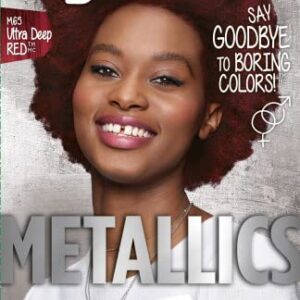 Got2b Metallics Permanent Hair Color, Deep Red