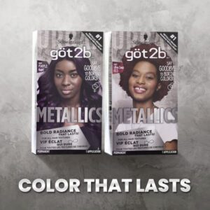 Got2b Metallics Permanent Hair Color, Deep Red