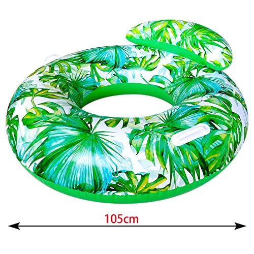 Inflatable Pool Float,Lake Float,Air Sofa Floating Chair,Ideal for Adults and Children for Water Parties and Water Recreation,with Very deep Drink Holders