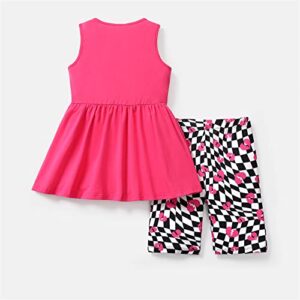 L.O.L. Surprise! Girls A-Line Sleeveless Dress Shorts Set Girls Holiday Outfits 2pcs Girls Pink Dress 7-8 Years