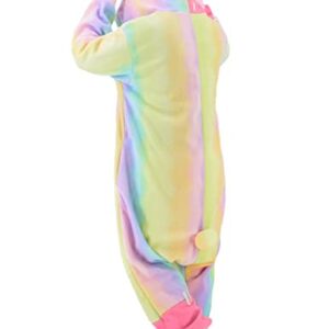 YUNTAISHAN Bear Onesie Adult Onesie Pajamas One Piece Pajamas Animal Cosplay Costume for Women Men