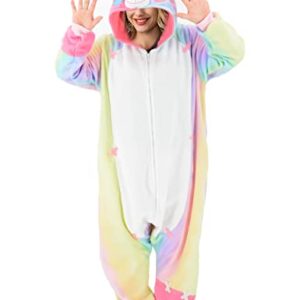 YUNTAISHAN Bear Onesie Adult Onesie Pajamas One Piece Pajamas Animal Cosplay Costume for Women Men