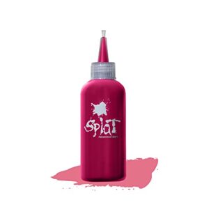 splat wild watermelon - semi-permanent hair color - large size 6 oz red/pink hair dye