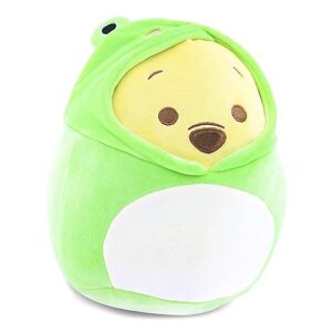 squishmallows kellytoys - 8 inch (20cm) -winnie the pooh peeking pooh plush - super soft plush toy animal pillow pal buddy stuffed animal birthday gift (peek pooh frog)