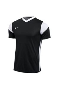 nike mens dry us park iii short sleeve t-shirt (small, black)